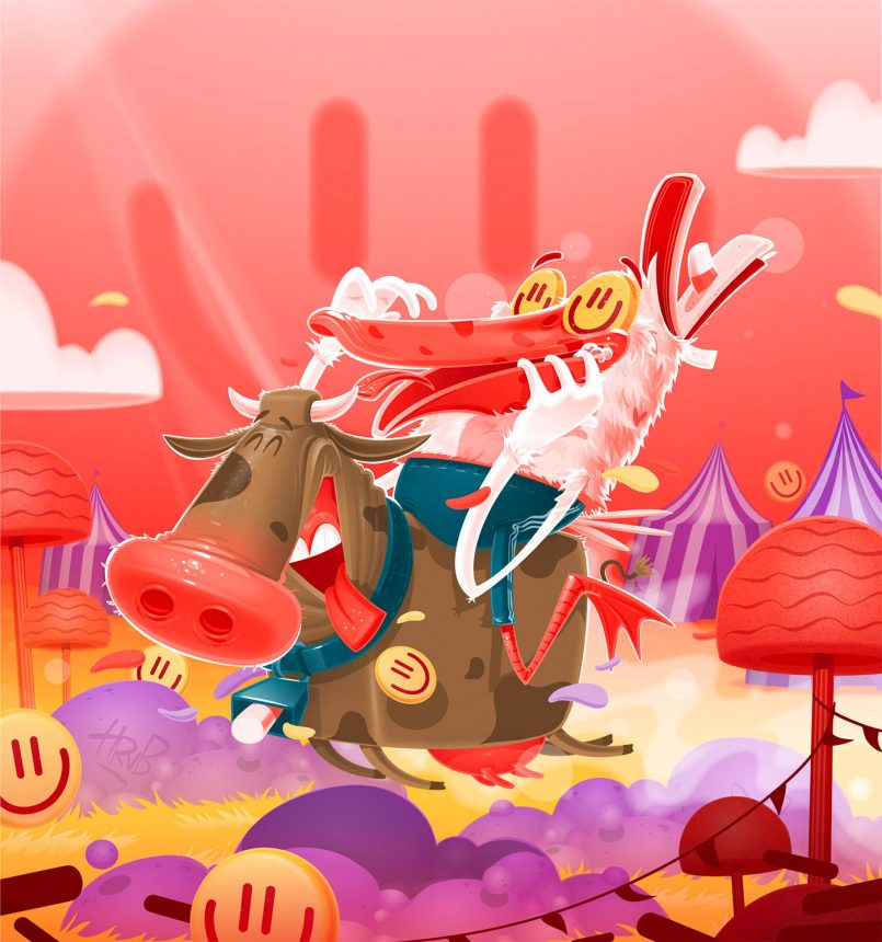 Outlandish Illustrations by Tom HRVB | Daily design inspiration for ...