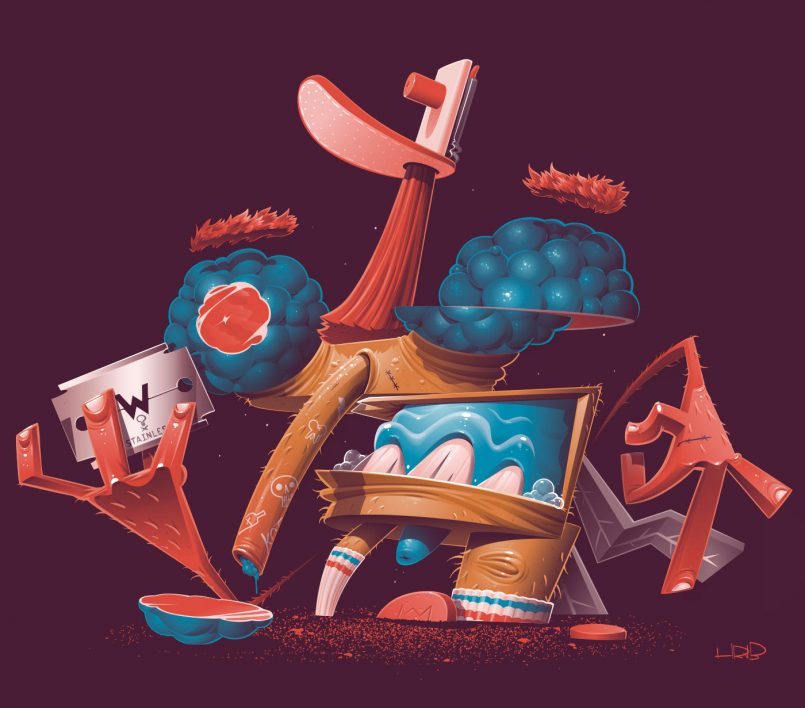 Outlandish Illustrations by Tom HRVB | Daily design inspiration for ...