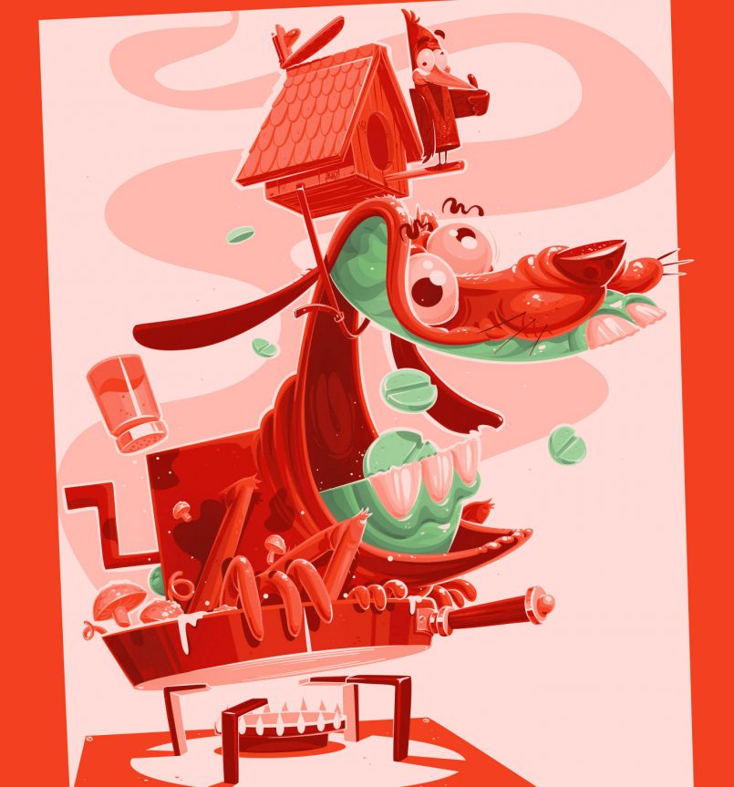 Outlandish Illustrations by Tom HRVB | Daily design inspiration for ...