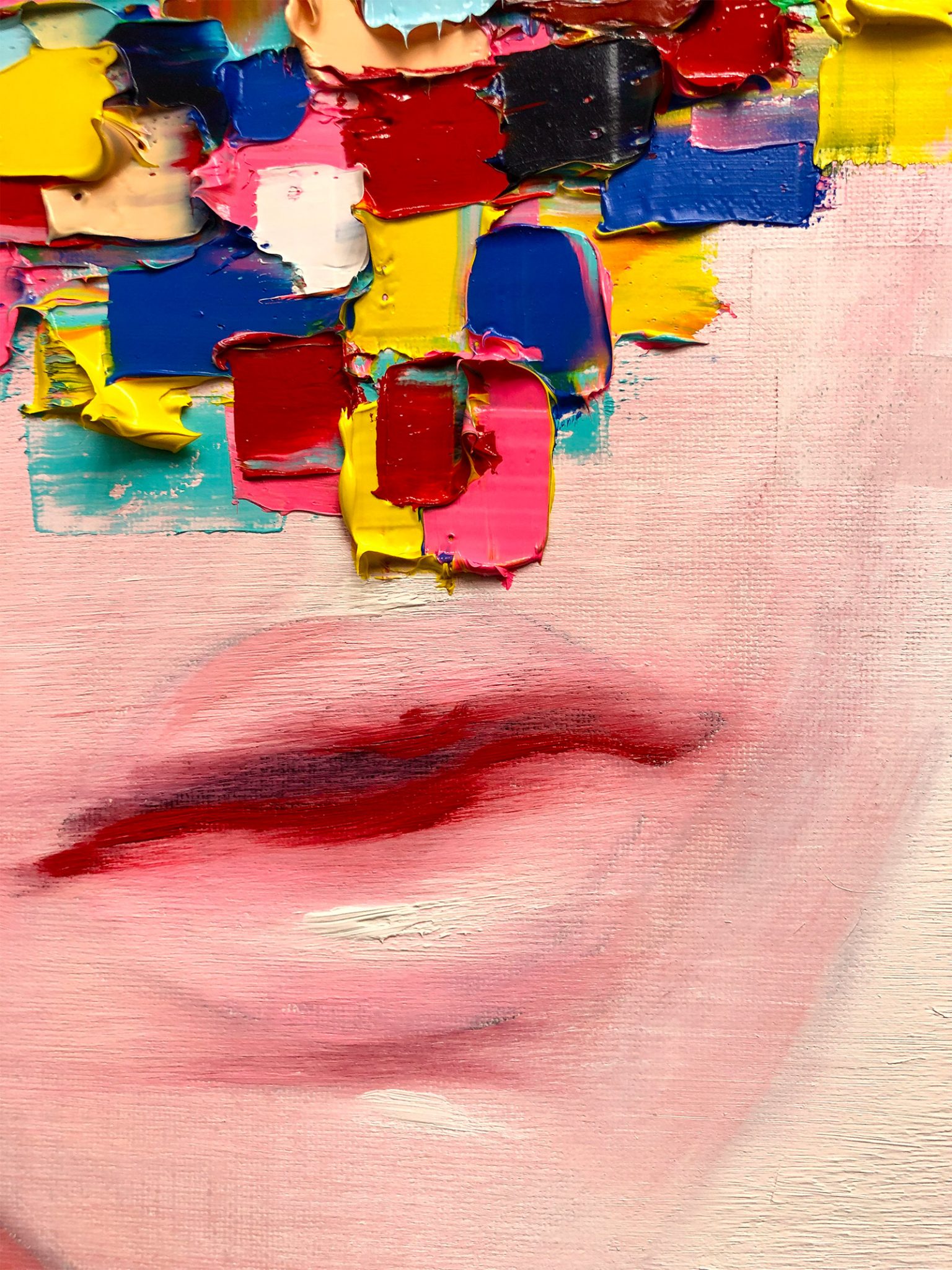 New Defaced Paintings by GyoBeom An | Daily design inspiration for ...