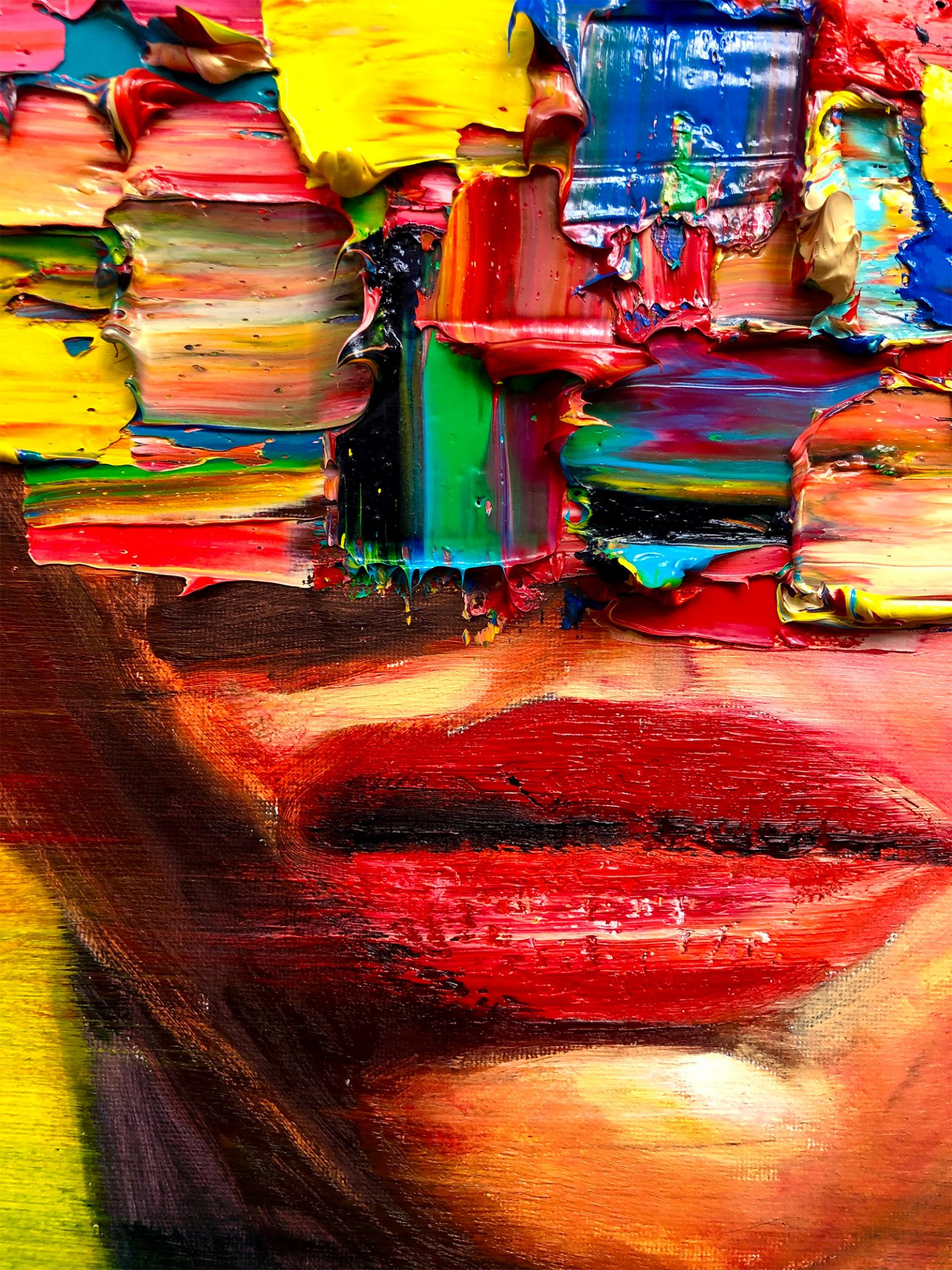 New Defaced Paintings by GyoBeom An | Daily design inspiration for ...