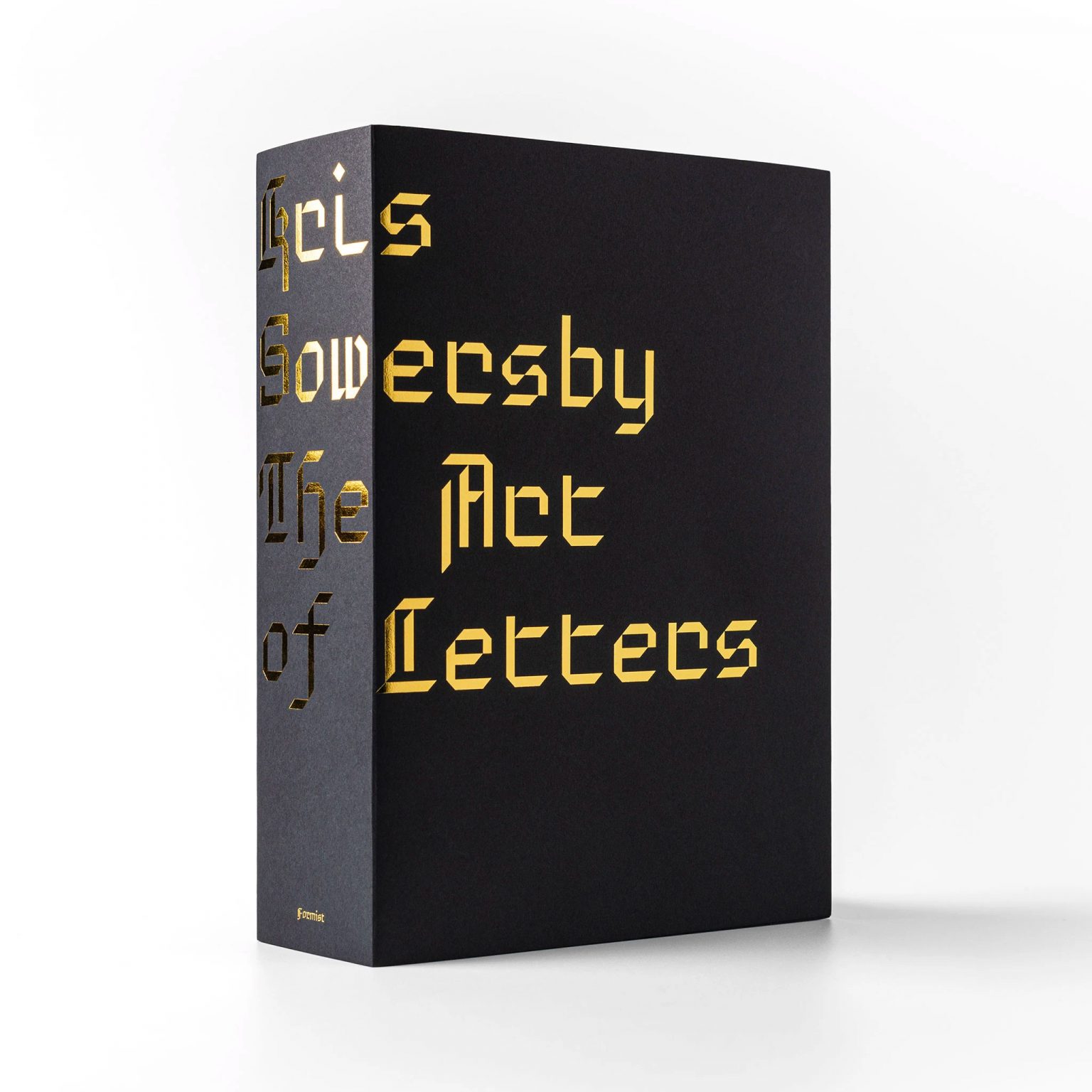 Kris Sowersby: The Art of Letters Book | Daily design inspiration for ...