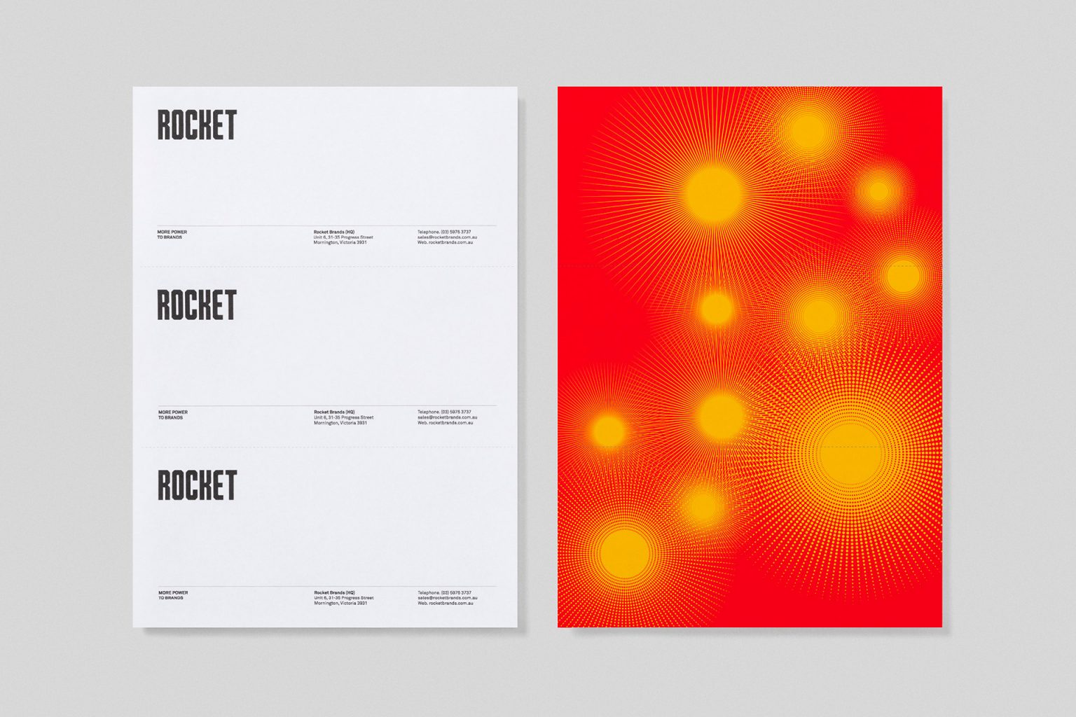 Rocket Agency Branding by Pop & Pac | Daily design inspiration for ...
