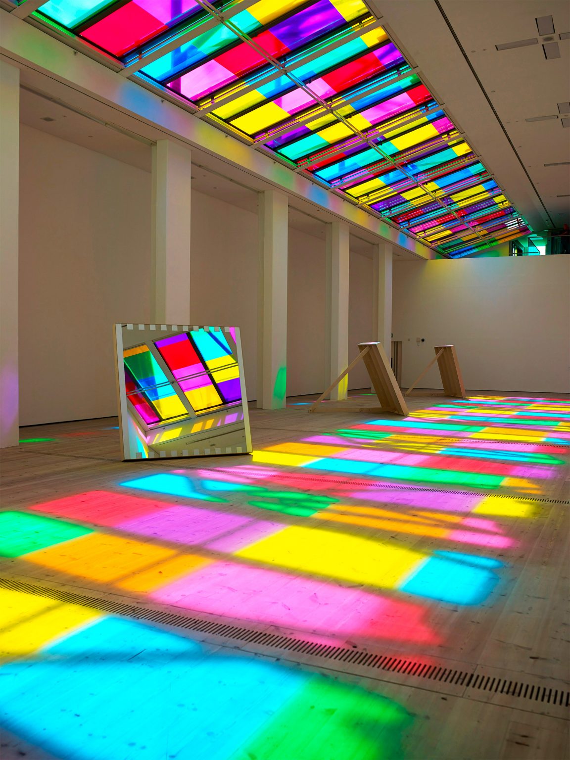 Patterns: Art Installations by Daniel Buren | Daily design inspiration ...