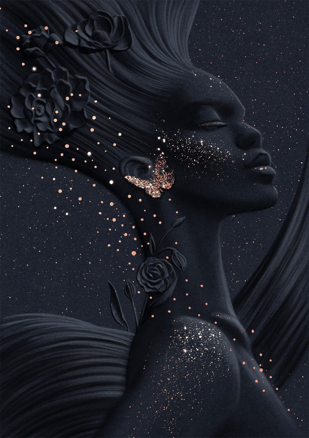Embossed Paper Illustrations by Samy Halim | Daily design inspiration ...