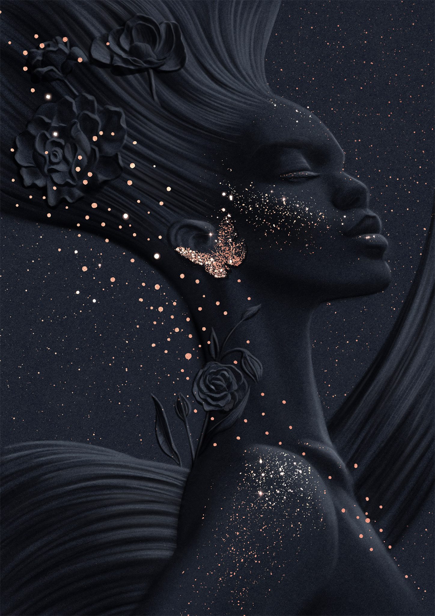 Embossed Paper Illustrations by Samy Halim | Daily design inspiration ...