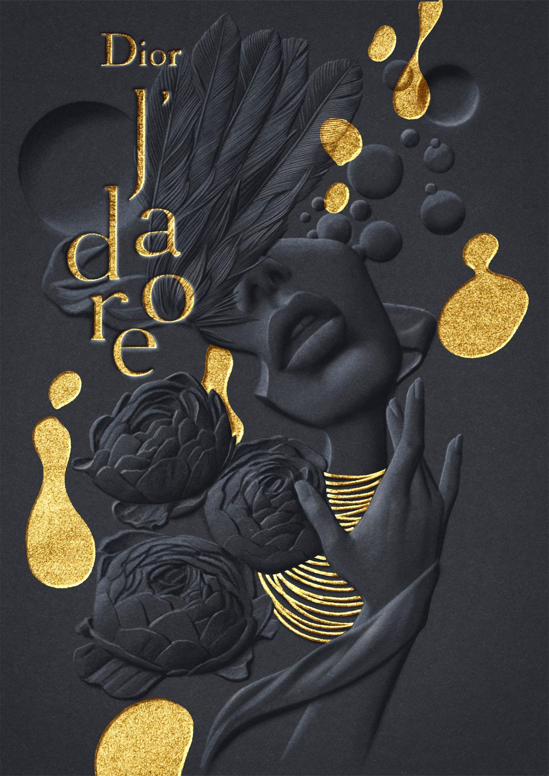 Embossed Paper Illustrations by Samy Halim | Daily design inspiration ...