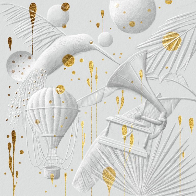 Embossed Paper Illustrations by Samy Halim | Daily design inspiration ...