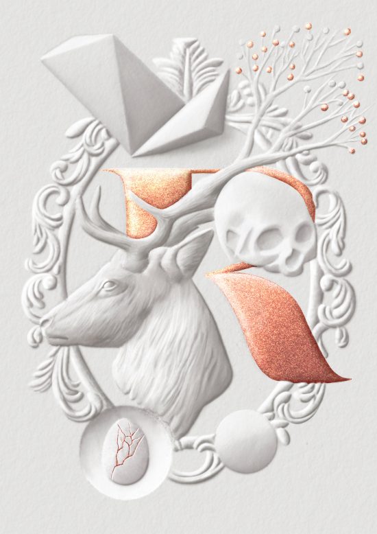 Embossed Paper Illustrations by Samy Halim | Daily design inspiration ...