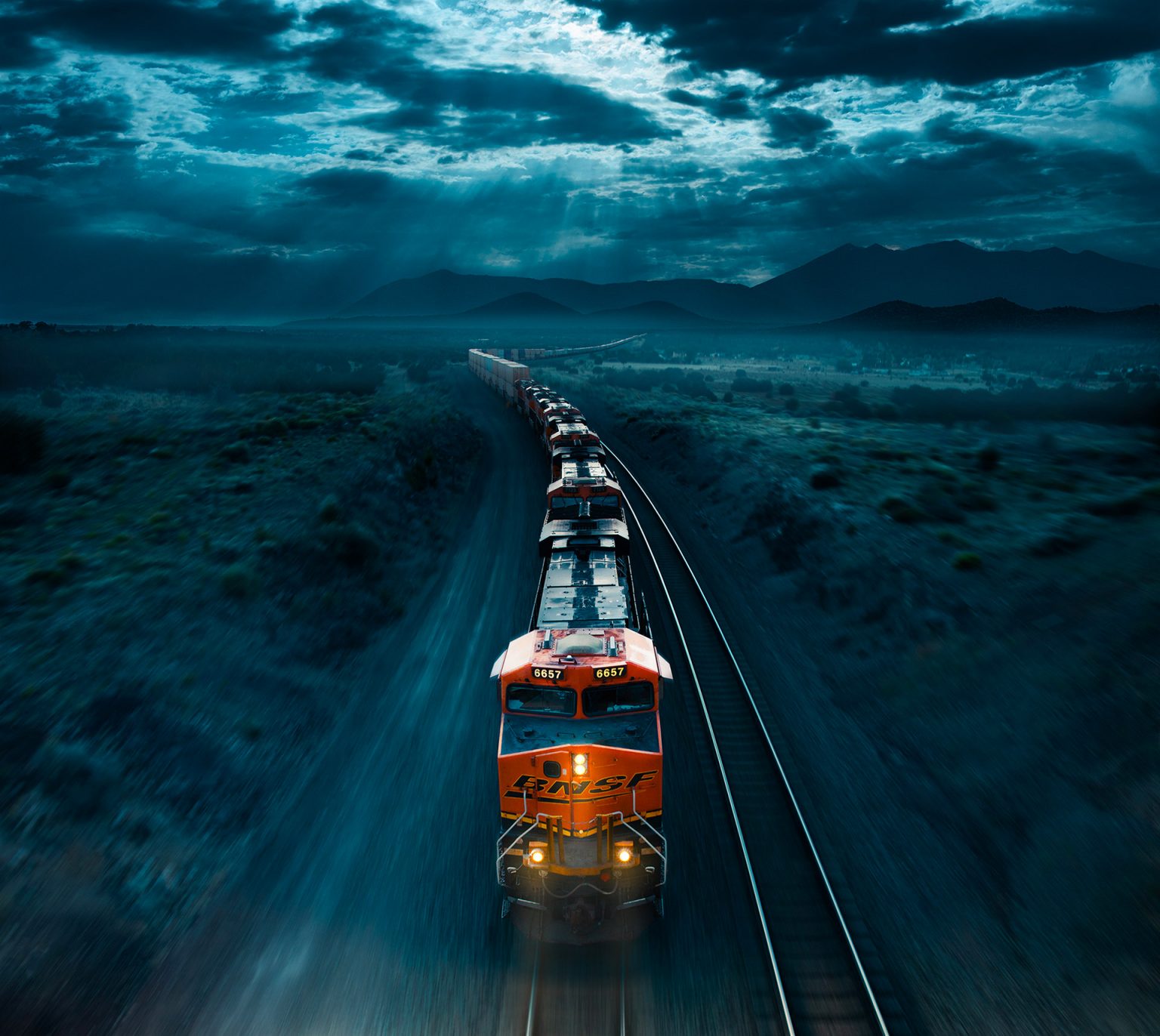 Dramatic Train Photos by Blair Bunting | Daily design inspiration for ...
