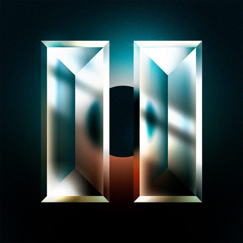 Reflect/Refract: Experimental Typography by Nick Matej | Daily design ...