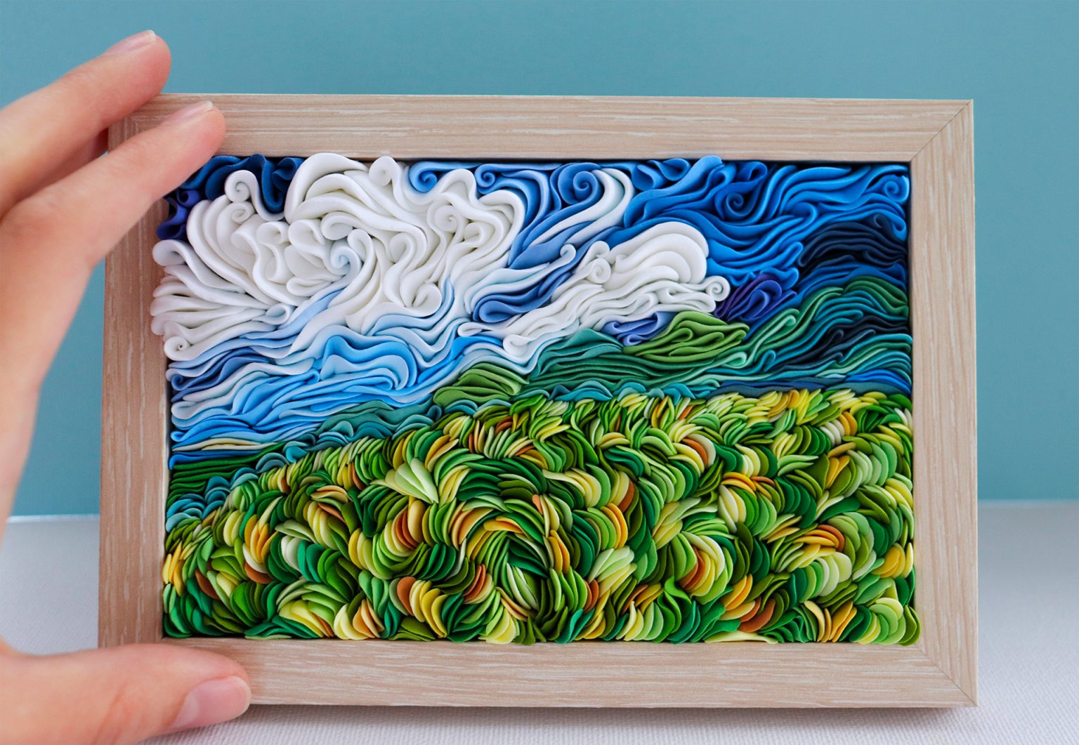 Wavy Landscape Artworks by Alisa Lariushkina | Daily design inspiration ...