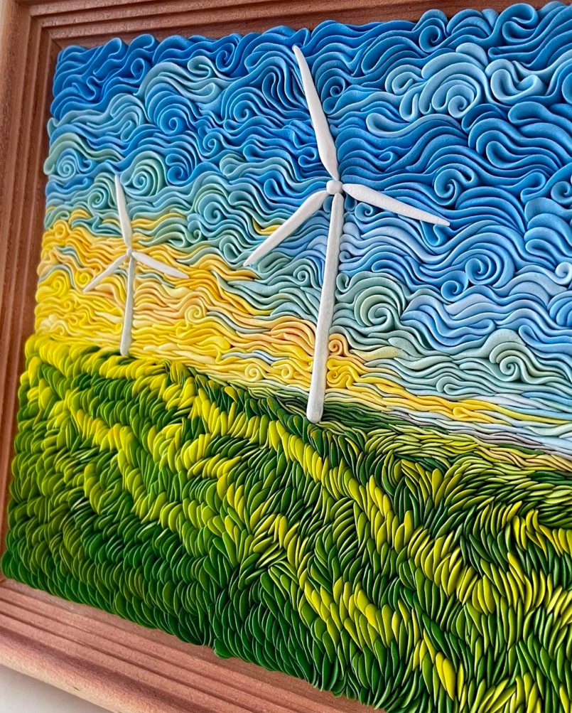 Wavy Landscape Artworks by Alisa Lariushkina | Daily design inspiration ...