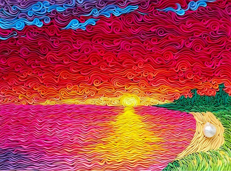 Wavy Landscape Artworks by Alisa Lariushkina | Daily design inspiration ...