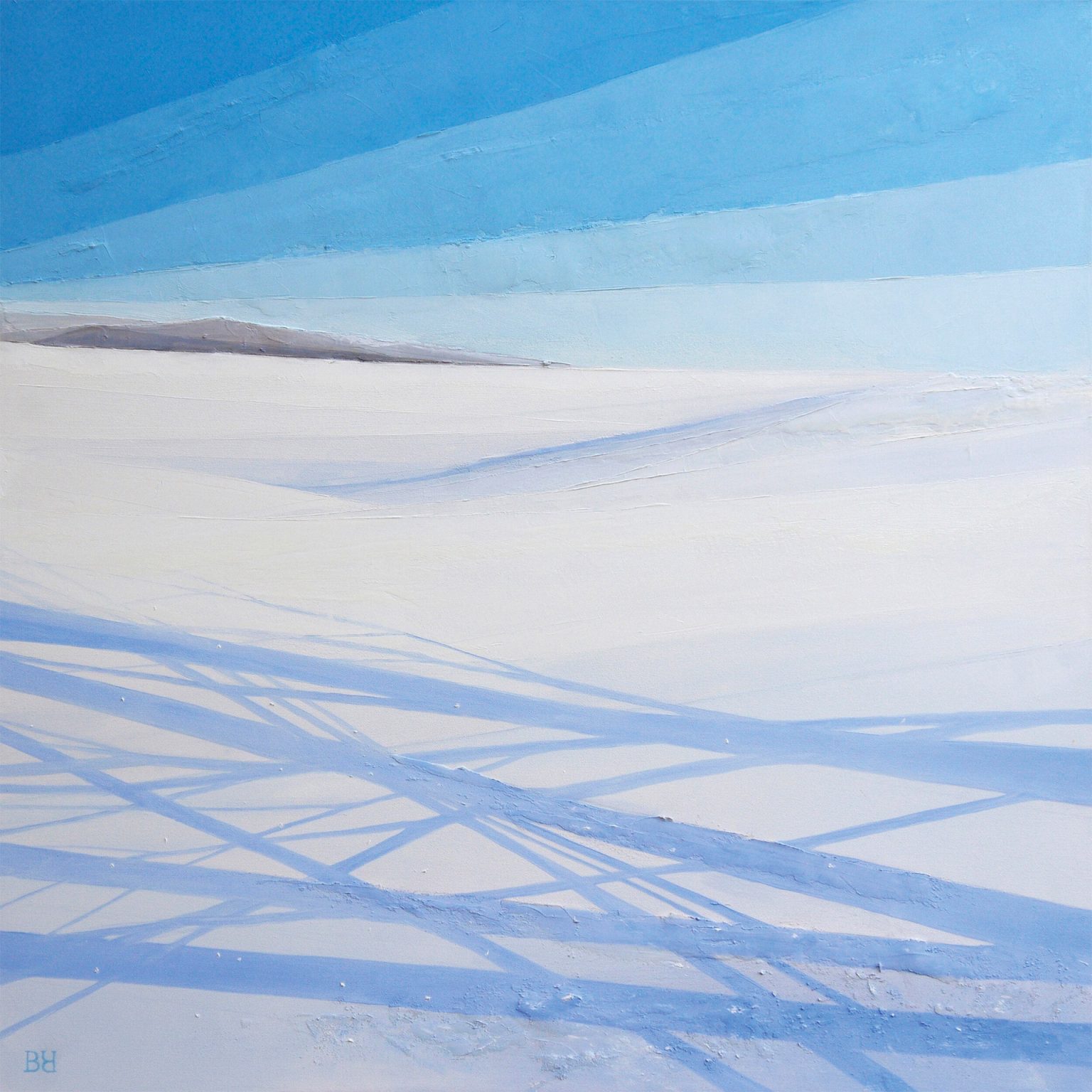 Minimalist Landscape Paintings By Olga Brovchenko Daily Design
