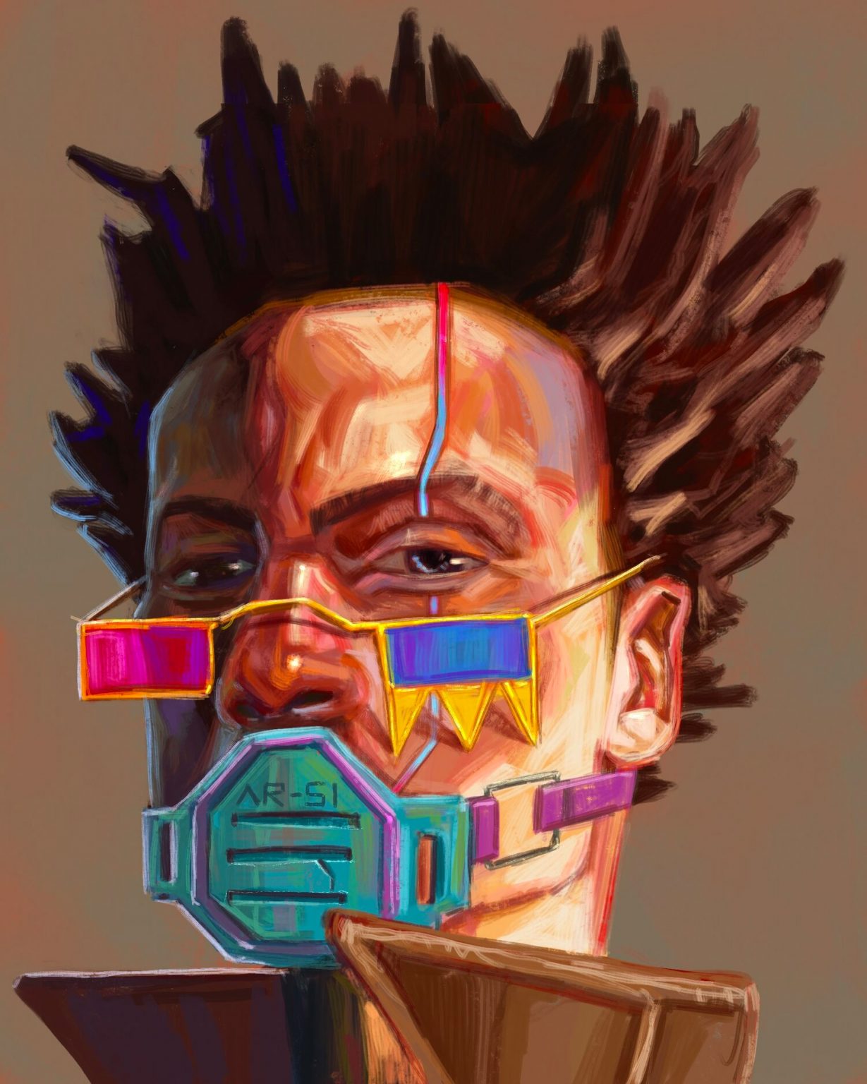 Expressive Portraits by Sam Onche | Daily design inspiration for ...