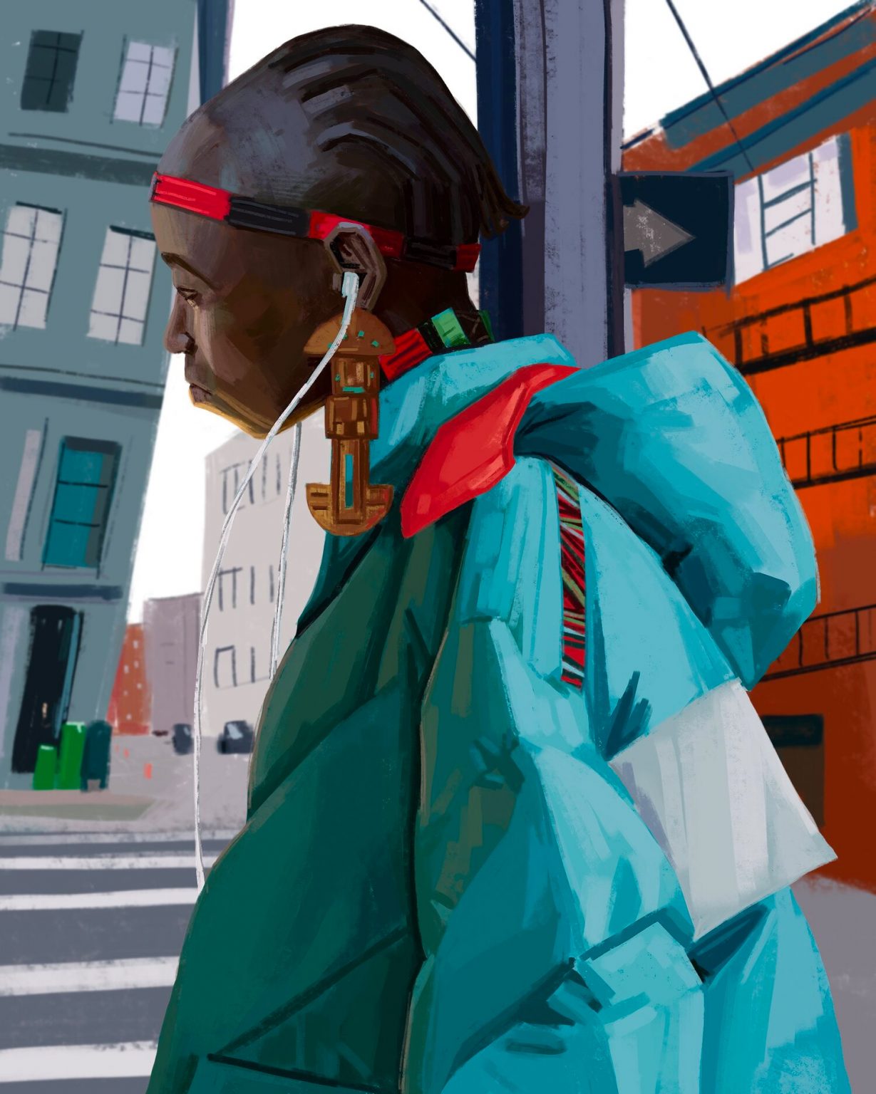 Expressive Portraits by Sam Onche | Daily design inspiration for ...