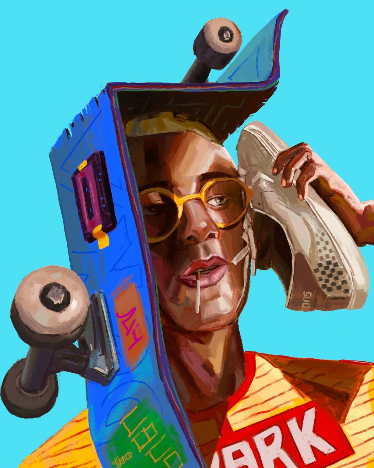 Expressive Portraits by Sam Onche | Daily design inspiration for ...