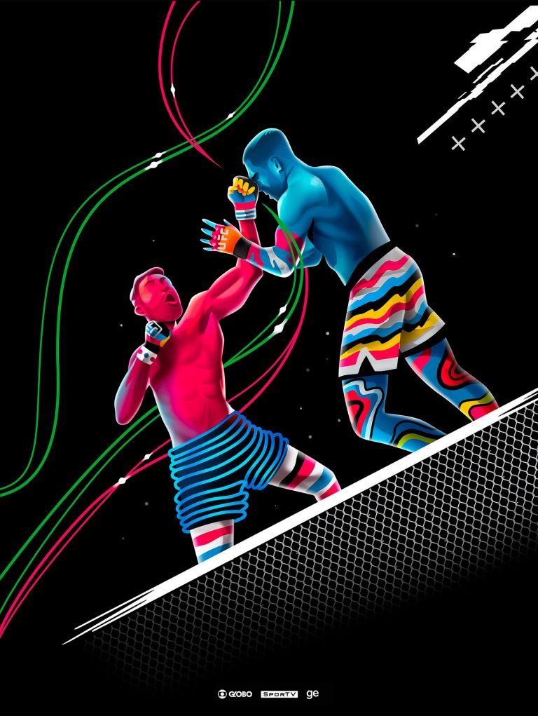 Colorful Sports Illustrations by Leo Natsume | Daily design inspiration ...