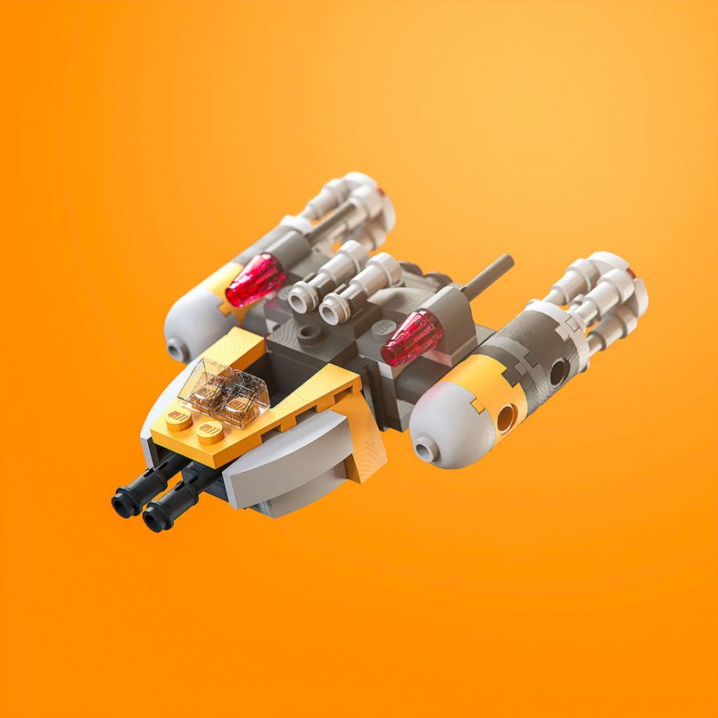 Star Wars Lego Microfighters by David González | Daily design ...