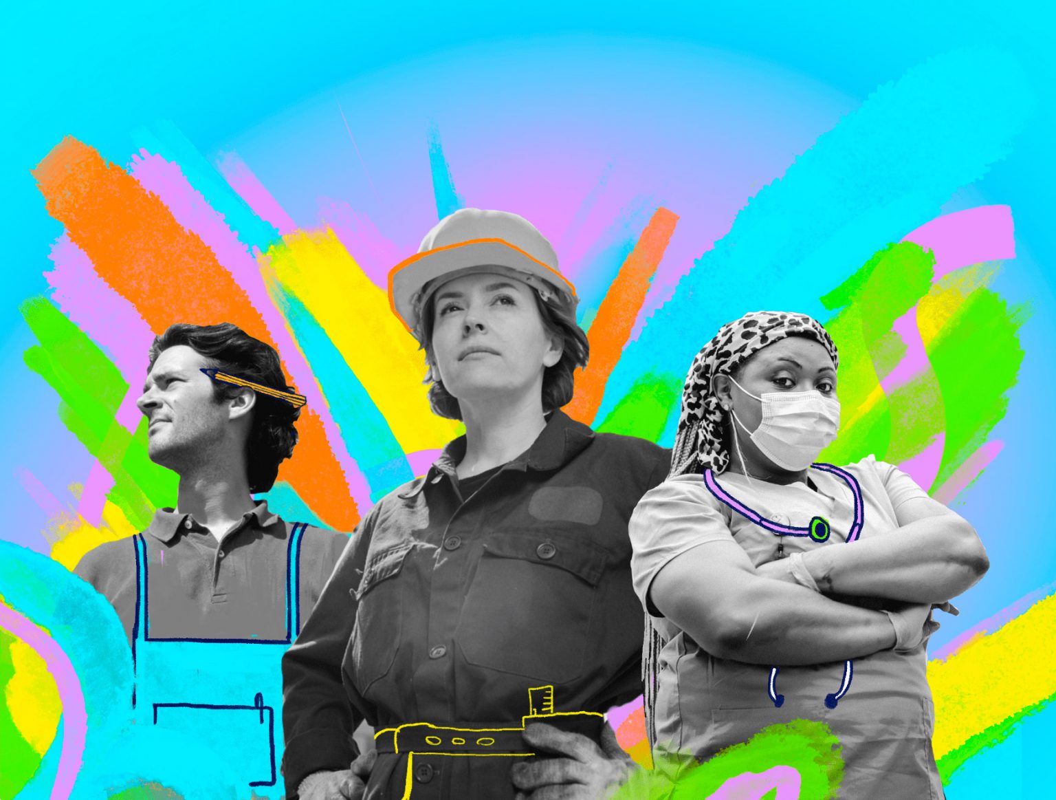 Dynamic Collage Artworks by Bernardo Henning | Daily design inspiration ...