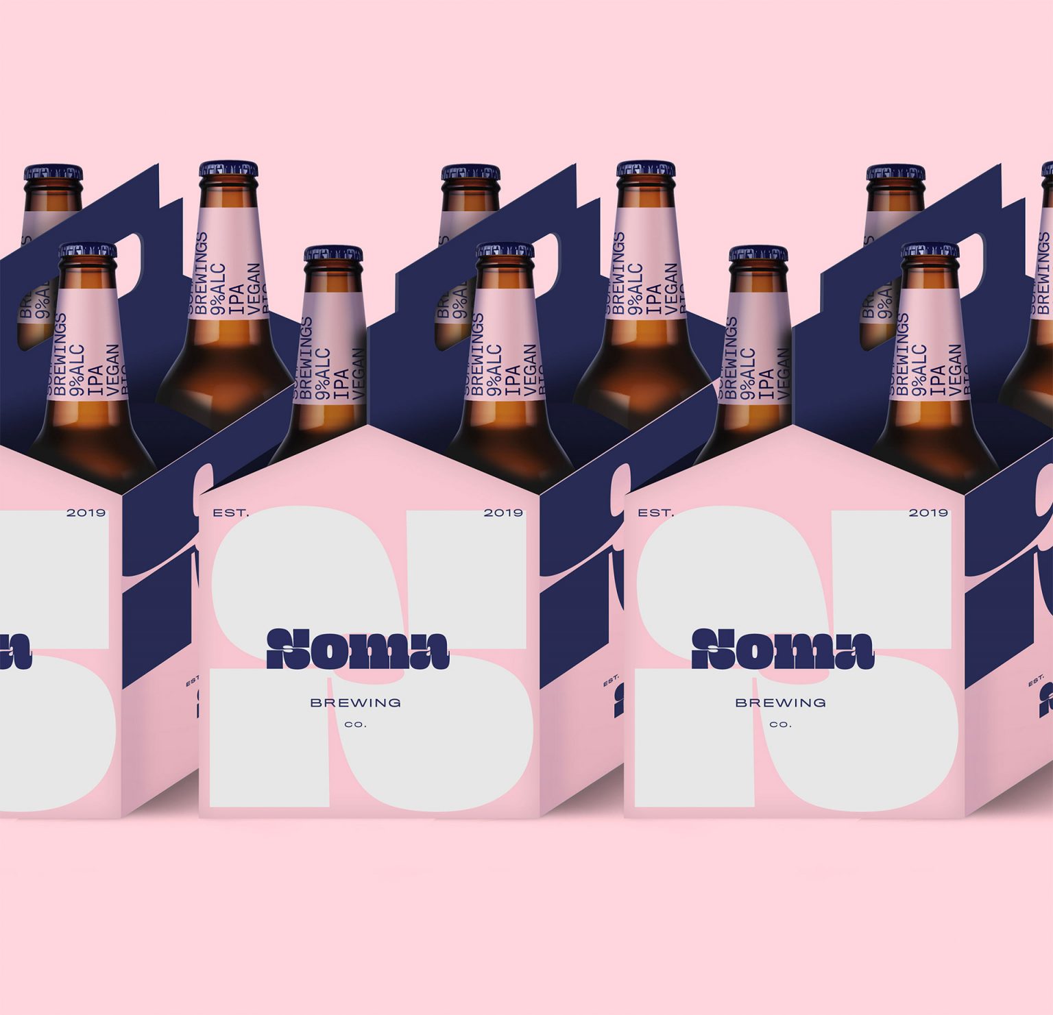 Soma Brewing Branding & Packaging by Quim Marin | Daily design ...