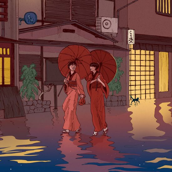 Japan-inspired Illustrations by Nicolas Castell | Daily design ...