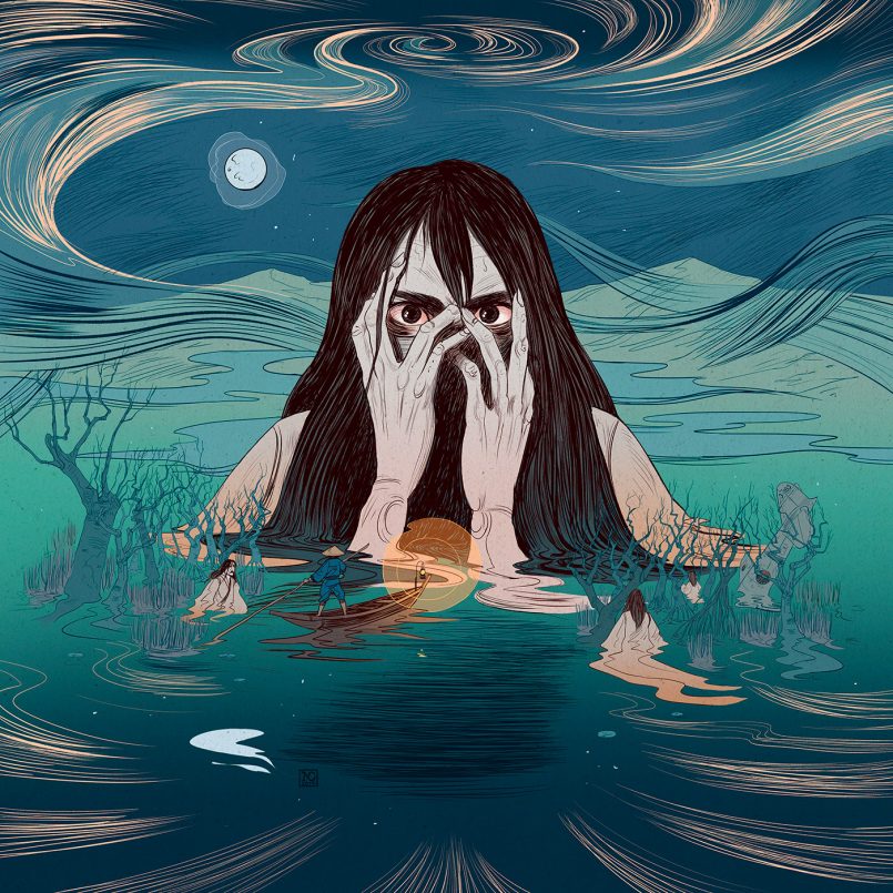 Japan-inspired Illustrations by Nicolas Castell | Daily design ...