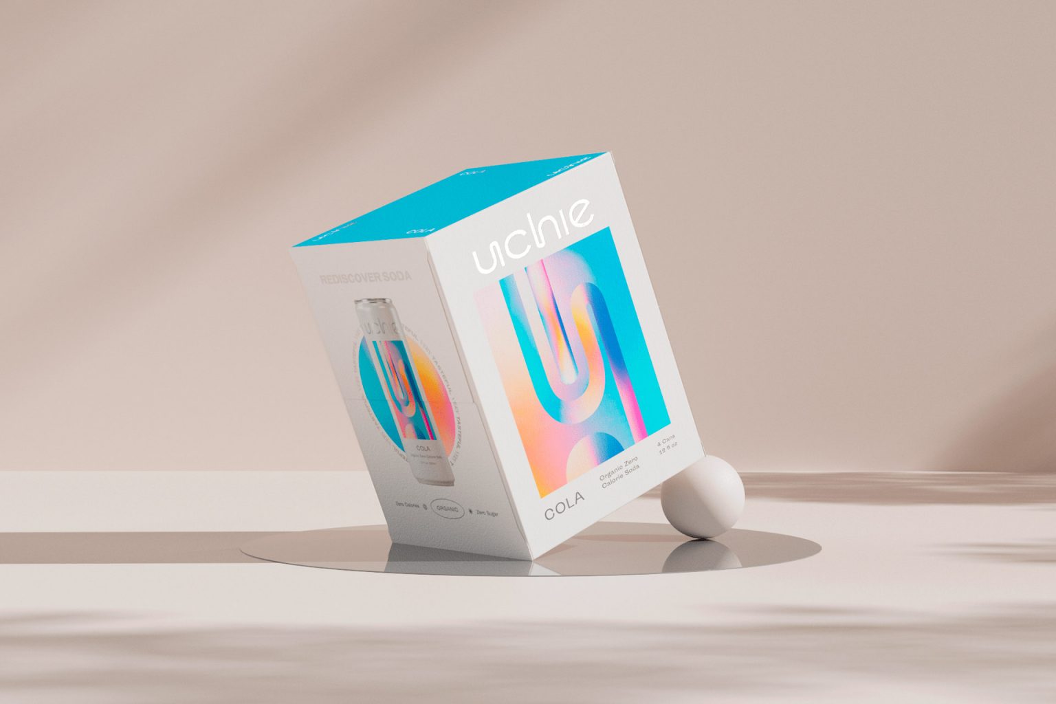 Uchie Soda Branding & Packaging by Kati Forner | Daily design ...