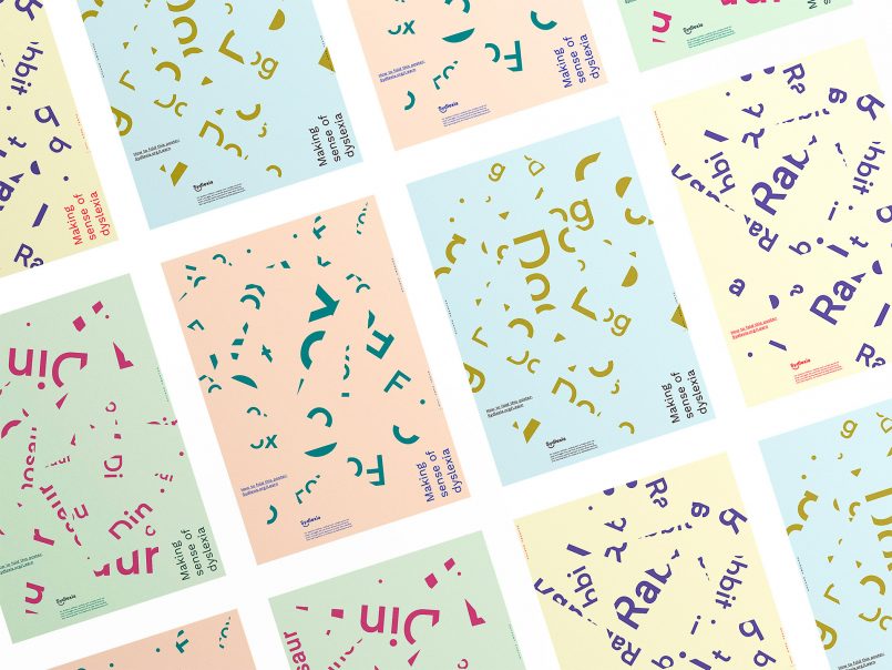 Making Sense of Dyslexia: Origami Poster Series | Daily design ...