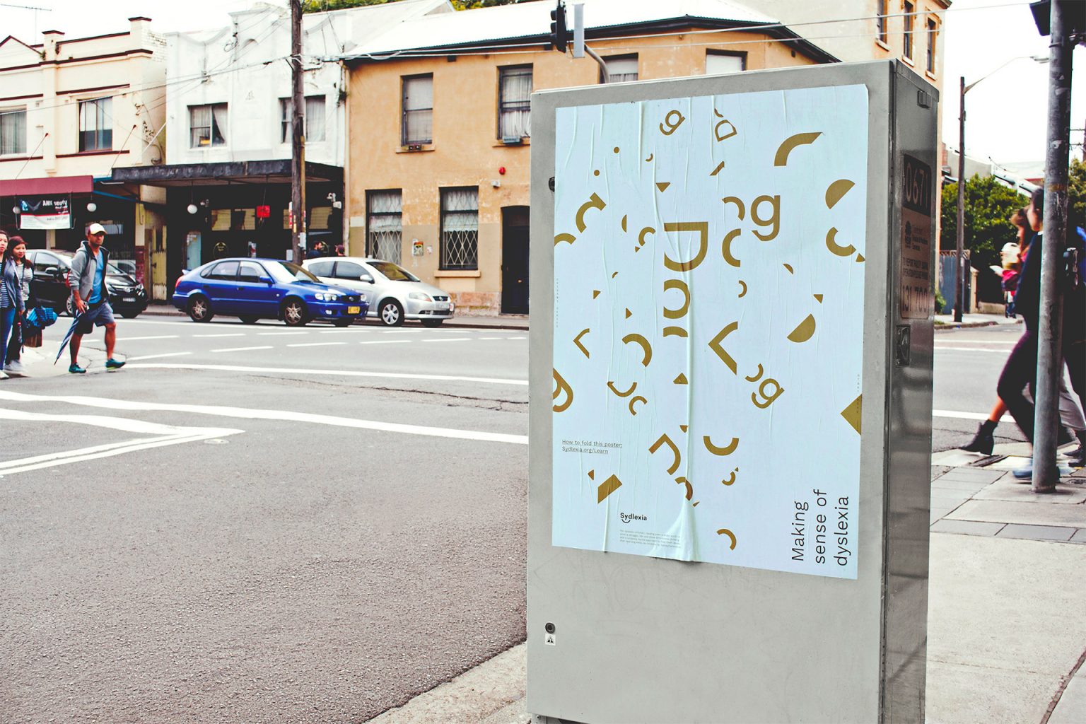 Making Sense of Dyslexia: Origami Poster Series | Daily design ...