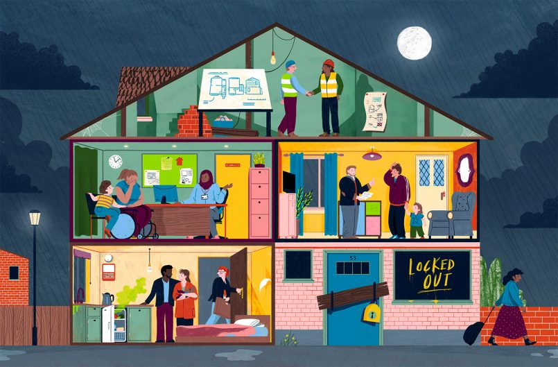 Colorful Editorial Illustrations by Harry Woodgate | Daily design ...