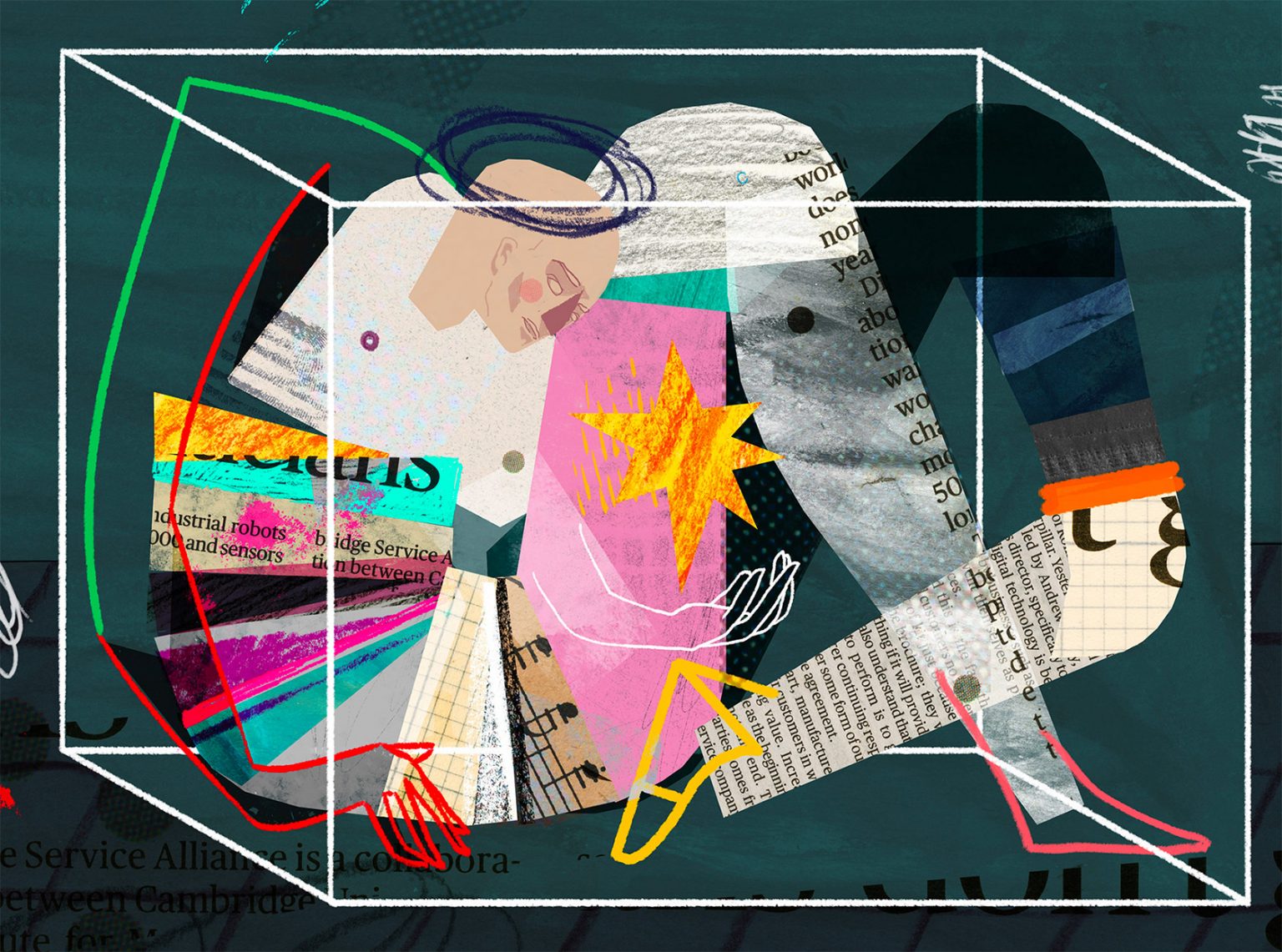 Colorful Editorial Illustrations by Harry Woodgate | Daily design ...