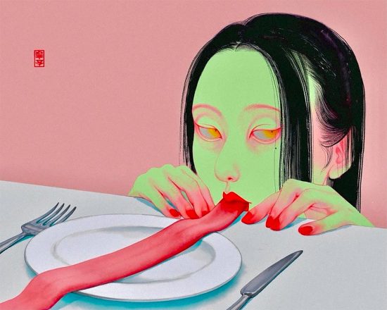 Unearthly Illustrations by SilllDa | Daily design inspiration for ...