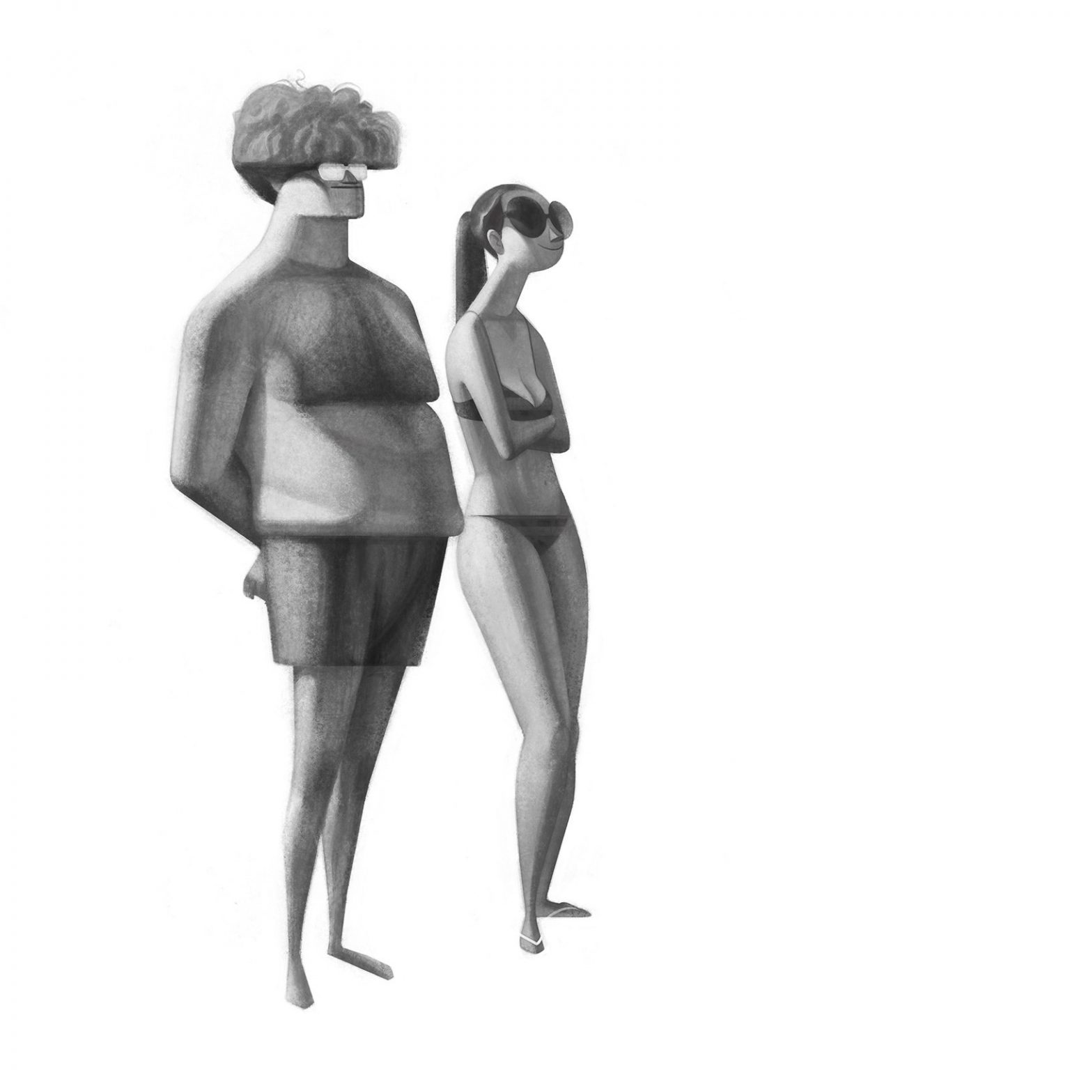 Illustrations by Sukanto Debnath | Daily design inspiration for creatives | Inspiration Grid