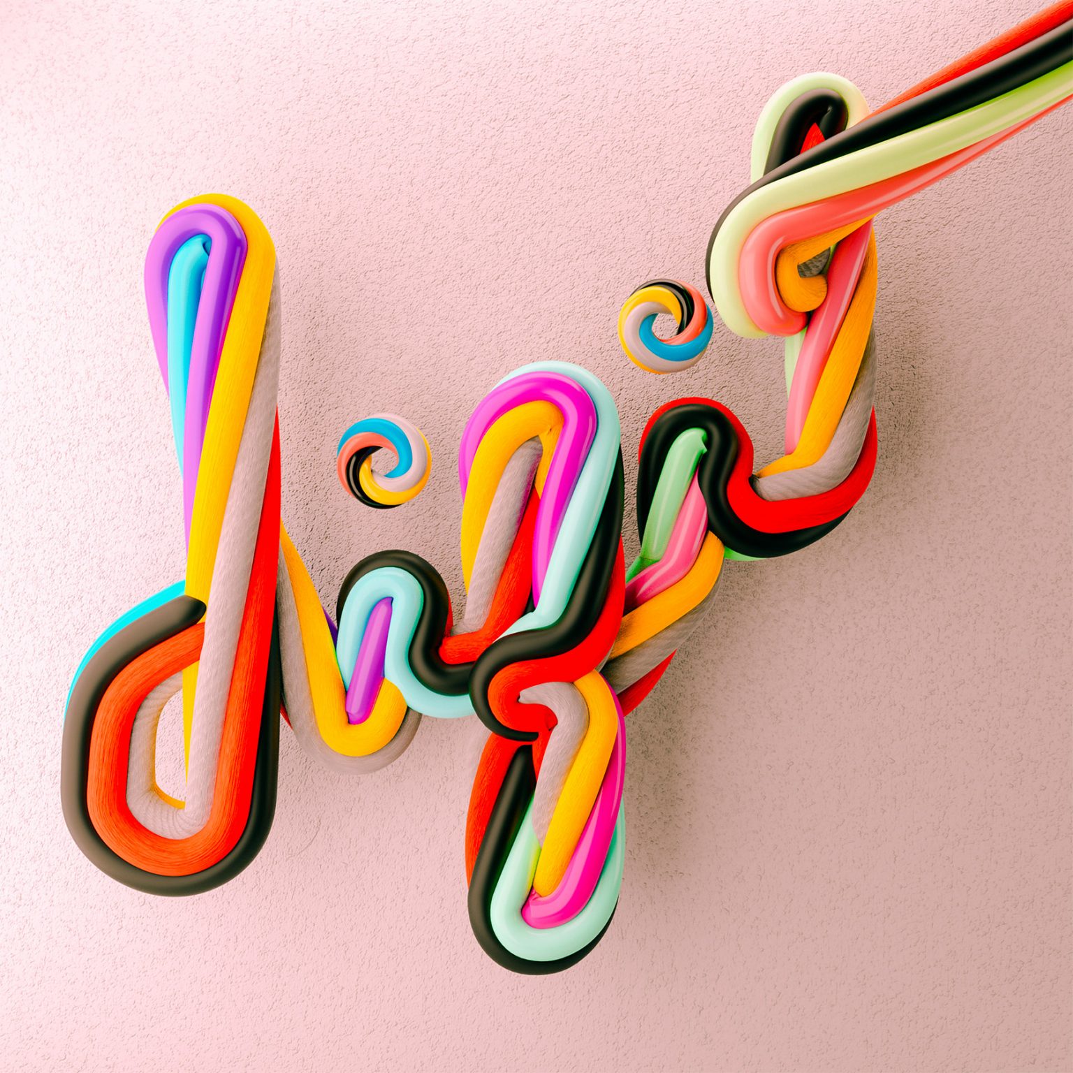 Lost Tapes: Typographic Art by Leonardoworx | Daily design inspiration ...