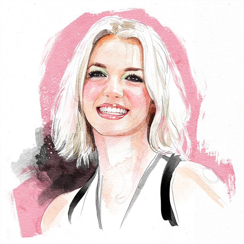 Pop Culture Portraits by Ina Stanimirova | Daily design inspiration for ...