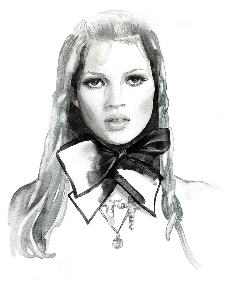 Pop Culture Portraits by Ina Stanimirova | Daily design inspiration for ...