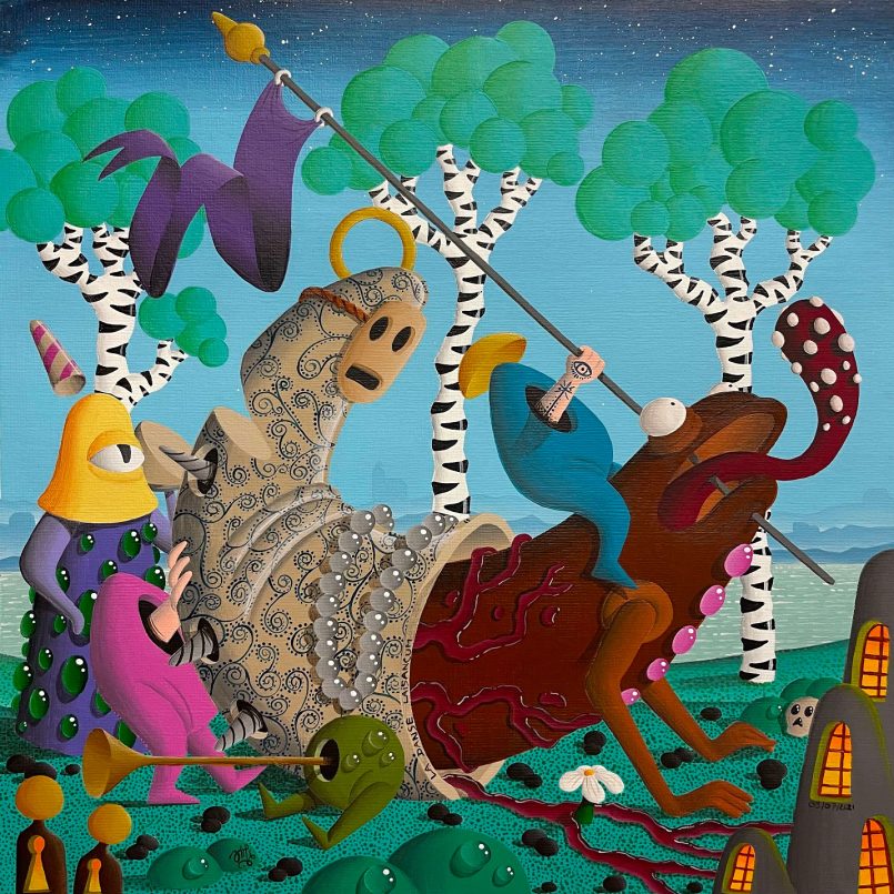Outlandish Paintings by Jimmy P | Daily design inspiration for ...