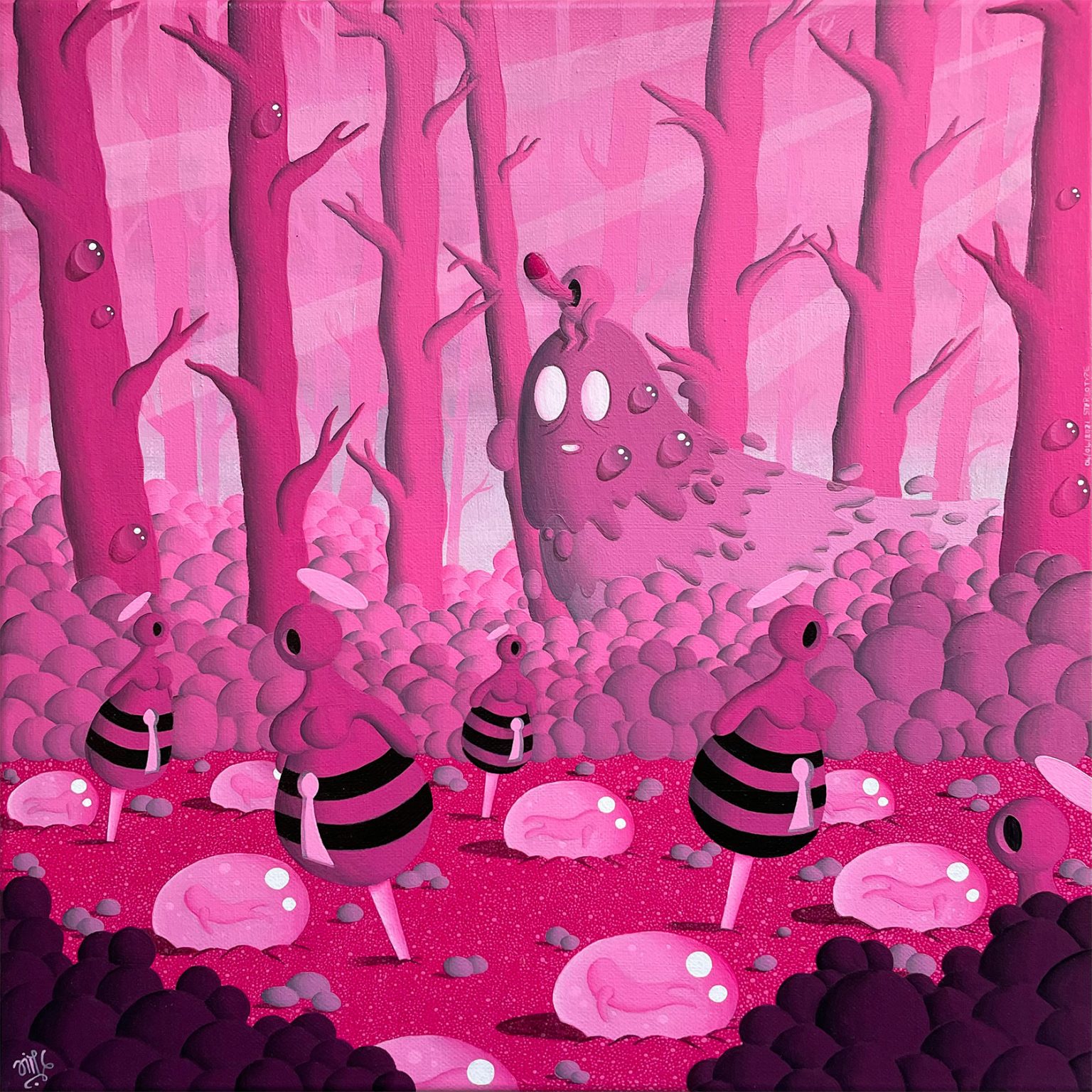Outlandish Paintings by Jimmy P | Daily design inspiration for ...