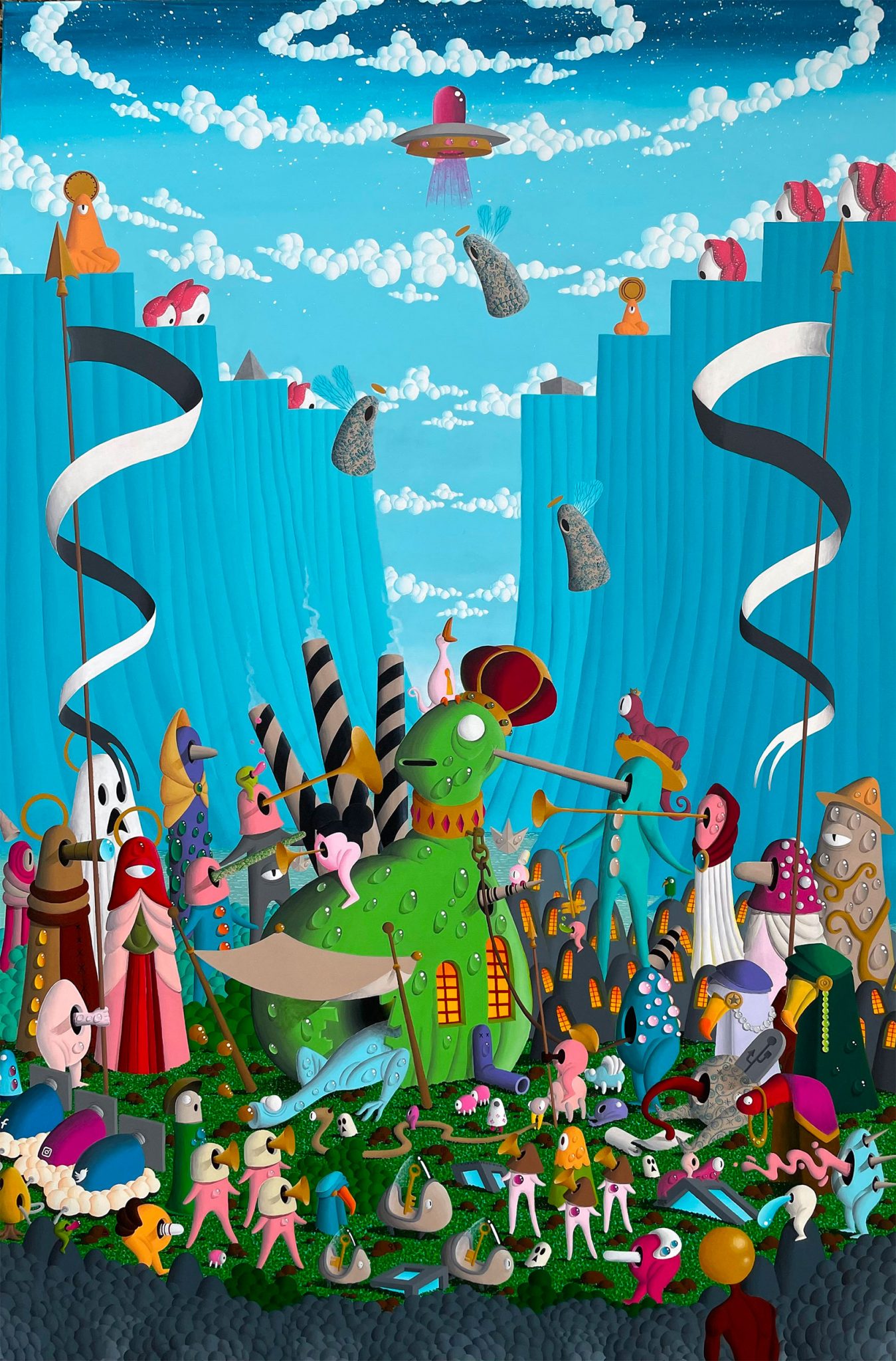 Outlandish Paintings by Jimmy P | Daily design inspiration for ...