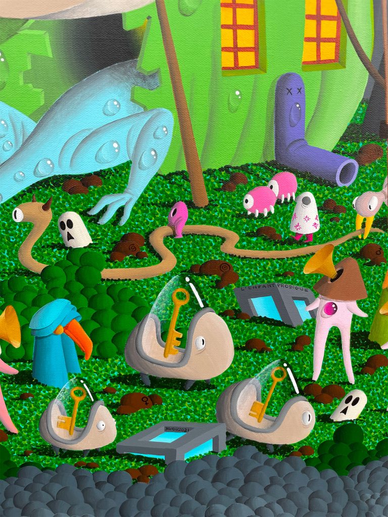 Outlandish Paintings by Jimmy P | Daily design inspiration for ...