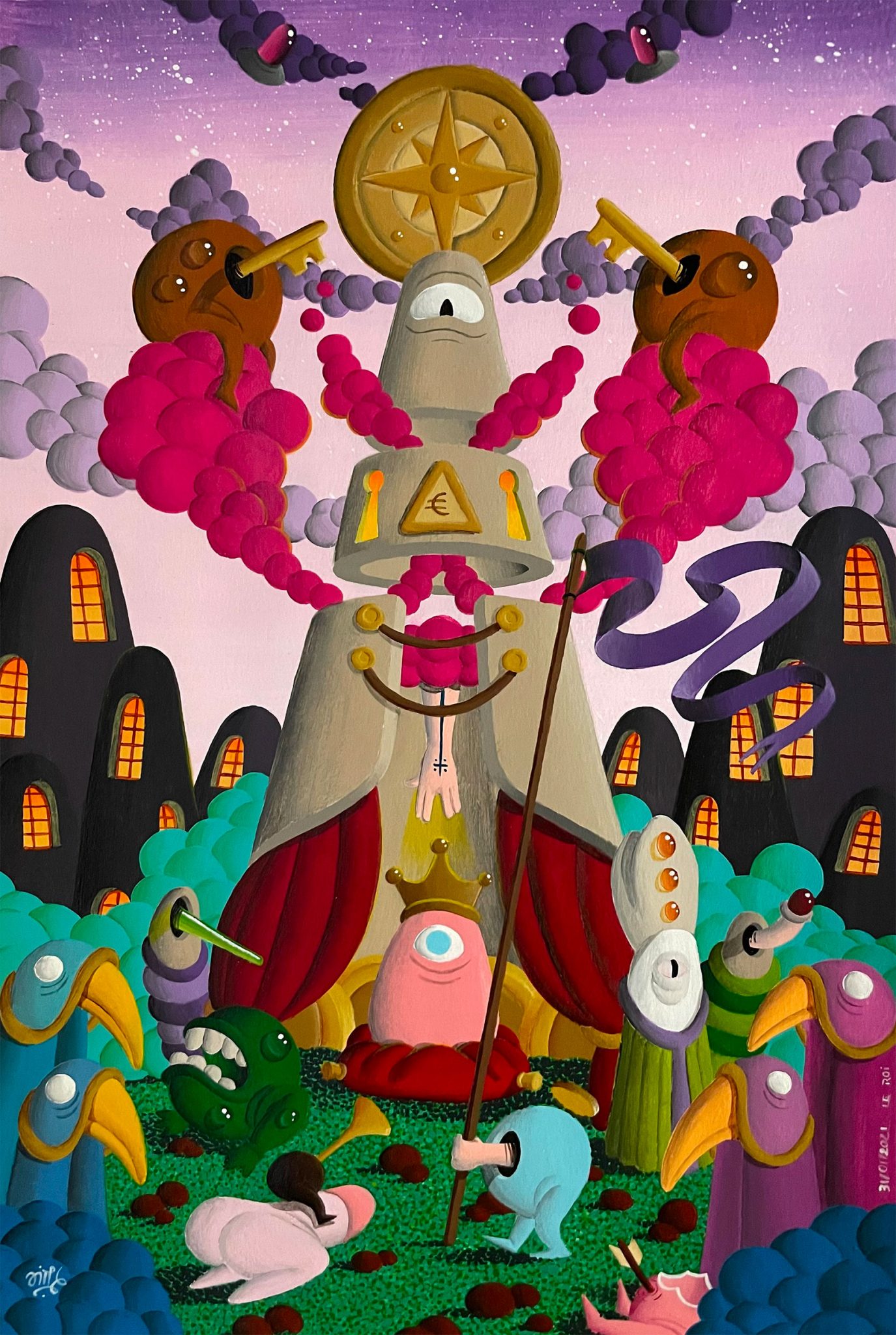 Outlandish Paintings by Jimmy P | Daily design inspiration for ...