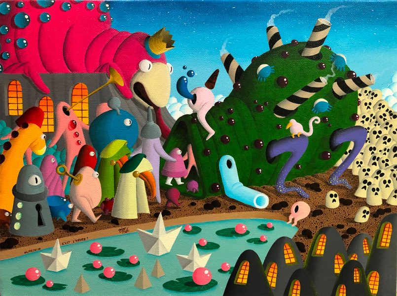 Outlandish Paintings by Jimmy P | Daily design inspiration for ...