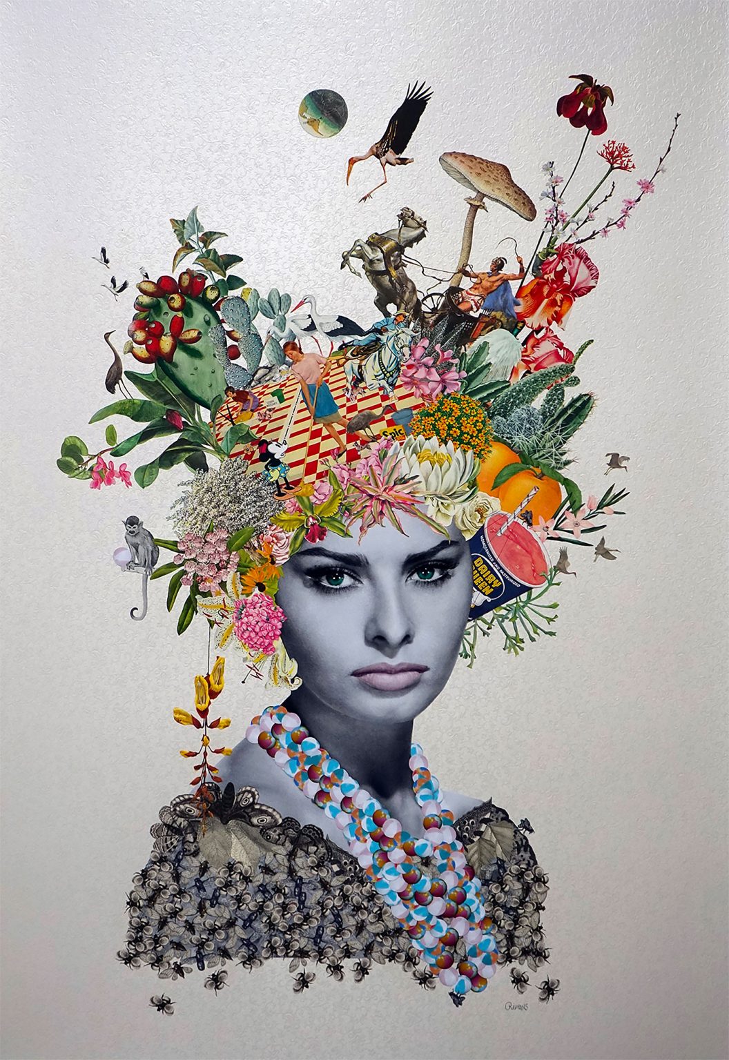 Pin-ups: Collage Artworks by Maria Rivans | Daily design inspiration ...