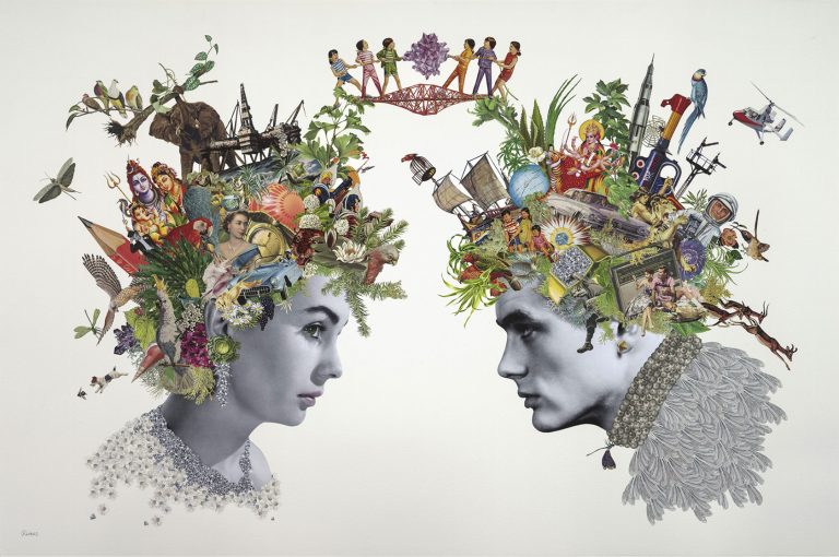 Pin-ups: Collage Artworks by Maria Rivans | Daily design inspiration ...