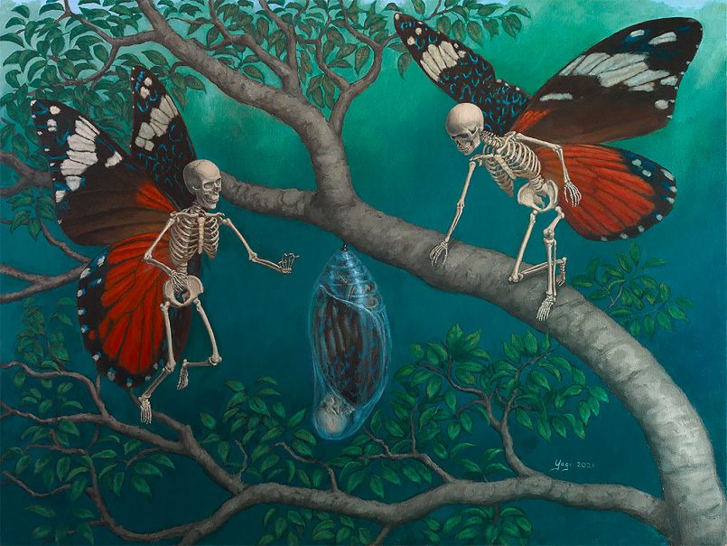 Macabre Paintings by Sandra Yagi | Daily design inspiration for ...