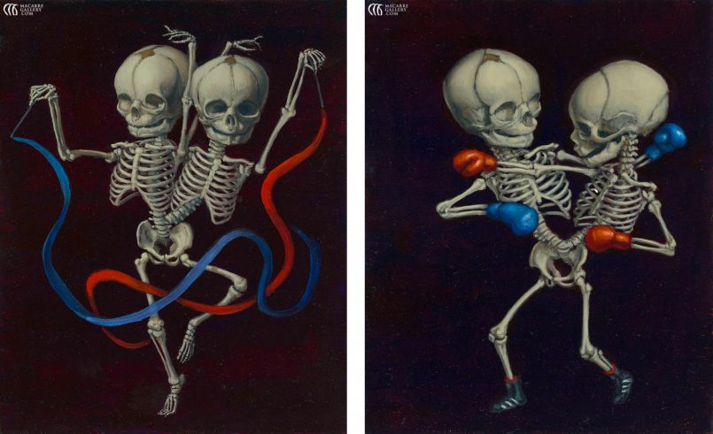 Macabre Paintings by Sandra Yagi | Daily design inspiration for ...