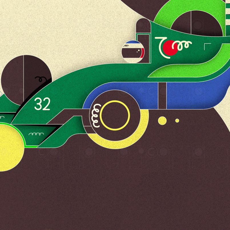 Car Studies: Geometric Artworks by John Battalgazi | Daily design ...