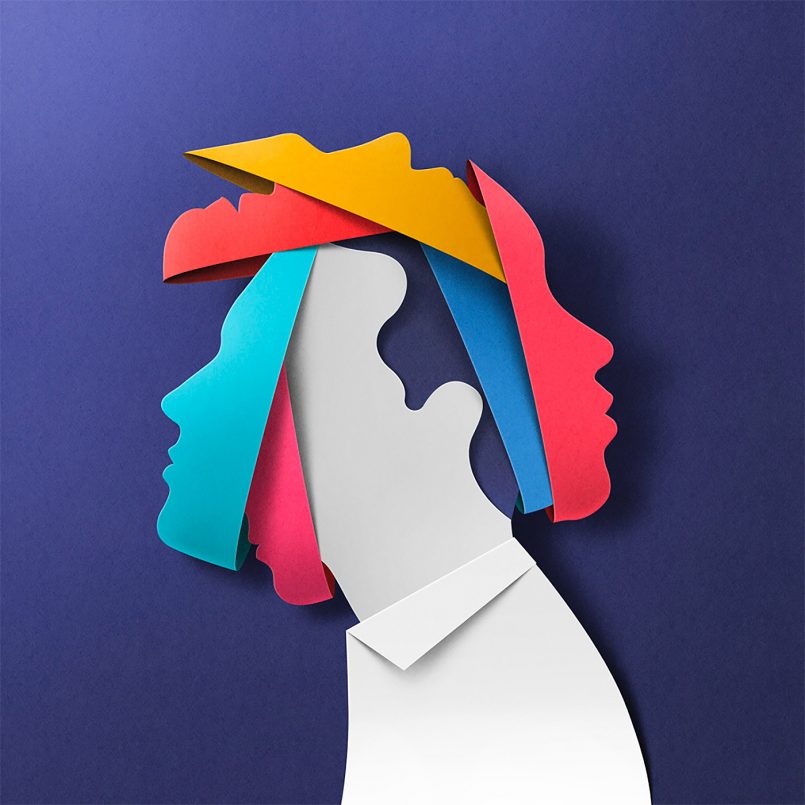 New Paper Cut Style Illustrations by Eiko Ojala | Daily design ...